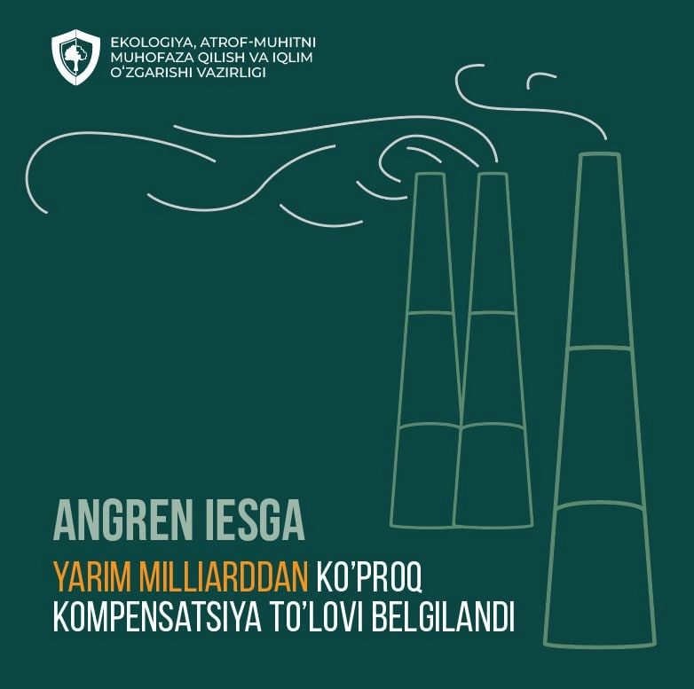 Ангрен ИЭСга ярим миллиарддан кўпроқ компенсация тўлови белгиланди